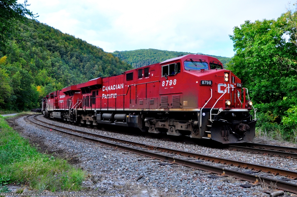 CP-39Z/257 NB @ Jim Thorpe, Pa.